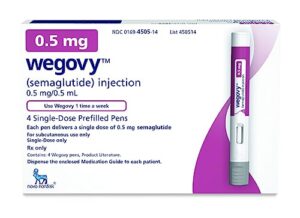WEGOVY (semaglutide) Injection 0.5 mg - CONFIDENCE PHARMACY
